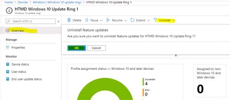 Troubleshooting Uninstall Windows Feature Update Using Intune Policies Device Management Blog