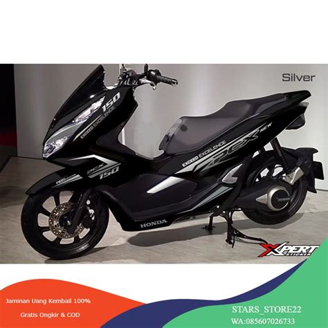 Jual Striping Cutting Stiker Honda Pcx 160 Pcx 150 Desain 2023 Sporty
