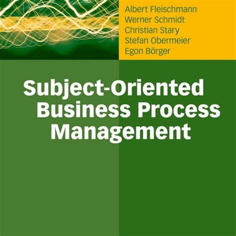 Stream [download] Subject Oriented Business Process Management From Monicaconley Listen Online
