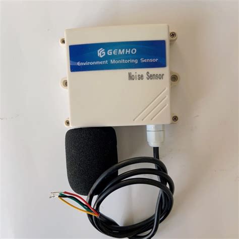high accuracy noise detector rs485 4 20ma output industrial sound sensor for decibel monitoring