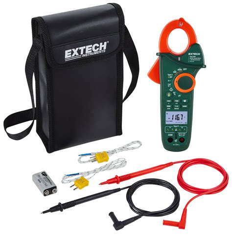 Extech Ex623a True Rms Ac Dc Clamp Meter With Ir Thermometer Ncv And Nist