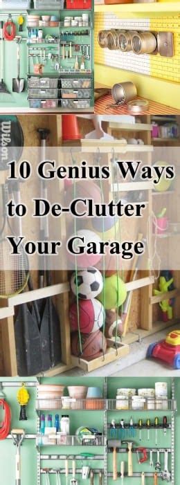 Genius Ways To De Clutter Your Garage How To Build It