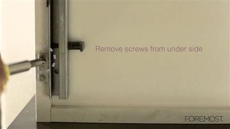 Bottom Drawer Removal You