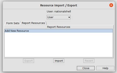 Import A Labelreport Configuration And Installation Specify
