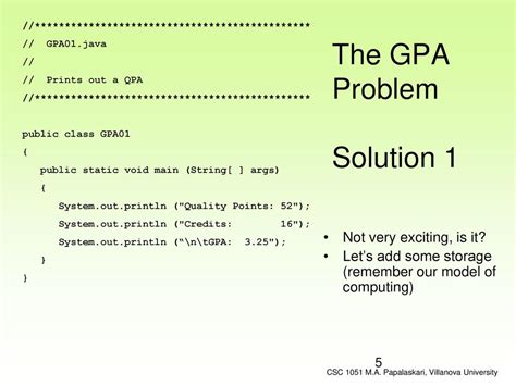 Csc 1051 Data Structures And Algorithms I Ppt Download