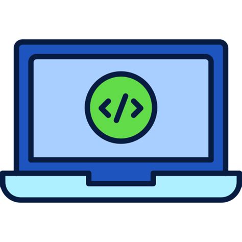 Coding Language Generic Outline Color Icon