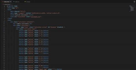 Asiya Shaikh On Linkedin Codsoft Calculator Javascript Codsoftinternship Html Css