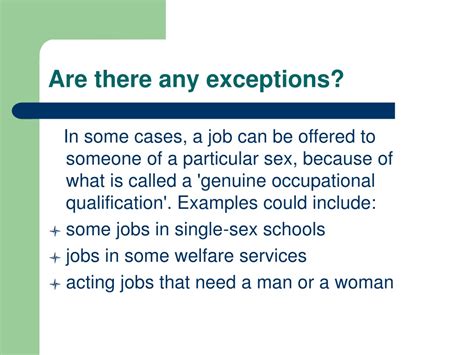 Ppt Sex Discrimination Act Powerpoint Presentation Free Download