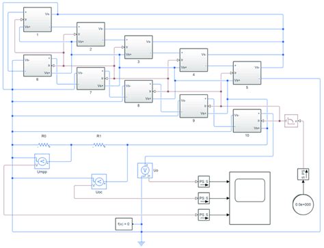 Circuit Of The Proposed Method In Matlabsimulink All Ten Blocks Are