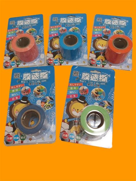 非封箱膠帶台灣製盒裝多種顏色膠膜 塑膠膜 薄膜 Pvc膜 5公分寬 膜速撕膠膜 靜電膠帶 伸縮膜 保潔膠膜 包裝膜包 Yahoo奇摩拍賣