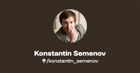 Konstantin Semenov Linktree