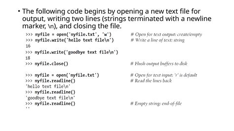 Files Handling Using Python Languagepptx Programming Languages