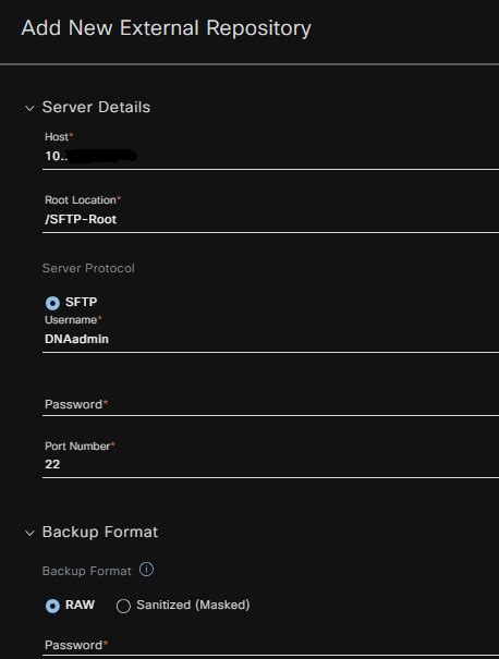 Solved External Configuration Archive For Network Devices Cisco Community
