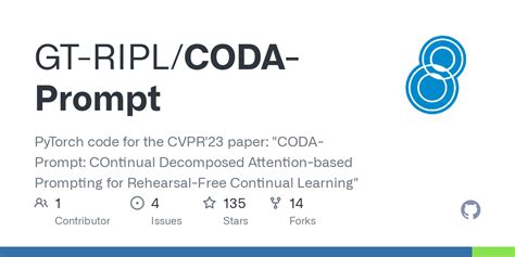 Github Gt Riplcoda Prompt Pytorch Code For The Cvpr23 Paper Coda