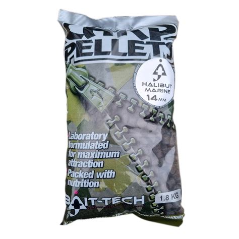 Bait Tech Halibut Marine Carp Pellets