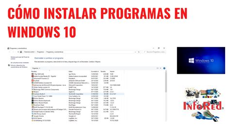 Cómo instalar programas en Windows 10 YouTube