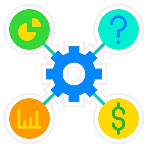 효율성 아이콘 프리미엄 벡터