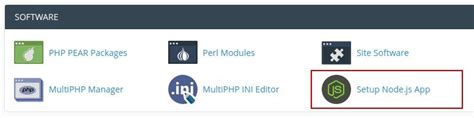 Nodejs Criando Uma Aplicação Pelo Cpanel Homehost