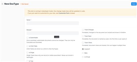 How To Uncheck Custom From Doctype App Development Frappe Forum