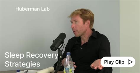 Sleep Recovery Strategies Ask Huberman Lab
