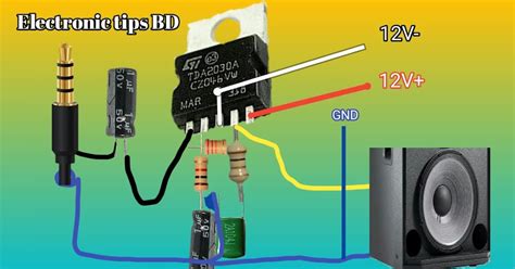 On Video How To Make Tda2030a Amplifier Electrical And Electronics
