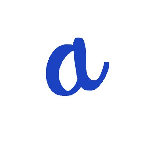 Cursive Letter A 60451439 Png