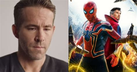 Ryan Reynolds Recalls Crying After Watching Spider Man No Way Home