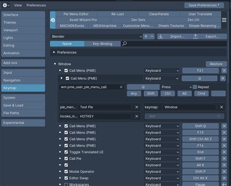 pie menu editor 1 18 8 4902 by pluglug released scripts and themes