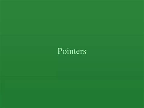 ppt pointers powerpoint presentation free download id 5178684