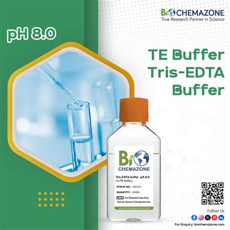 High Quality Tris Edta Buffer Ph 8 0 Dna Rna Protection