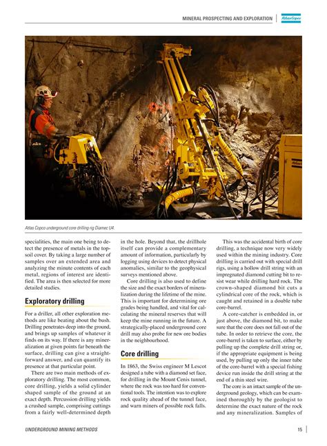 Mining Methods Underground Mining PDF Construction Industry Industries