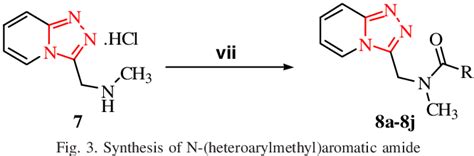 Figure 3 From A Facile Synthesis Of Amide Derivatives Of [1 2 4
