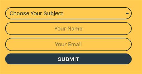 Contact Form Alignment Relementor