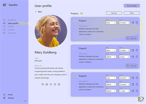 Admin Interface On Behance