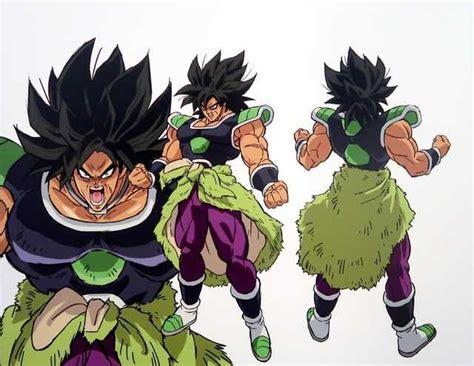 DBS Broly Character Design Sheets Imgur Anime Dragon Ball Super Character Design Anime