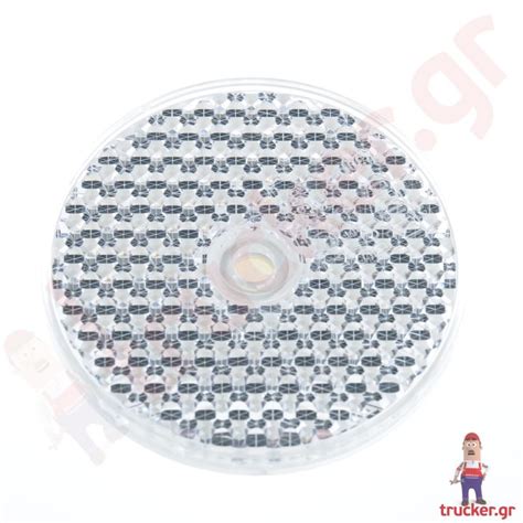 ΑΝΤΑΝΑΚΛΑΣΤΙΚΟ ΣΤΡΟΓΓΥΛΟ ΑΥΤΟΚΟΛΛΗΤΟ ΛΕΥΚΟ 68ΜΜ Trucker Gr Product Ce B1 Ce Bd Cf 84