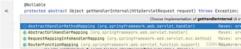 Springmvc处理器映射器handlermapping详解requestmappinghandlermapping Csdn博客