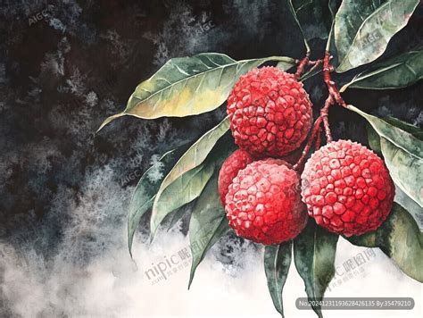 Ai创作图贵妃荔枝插画 原创荔枝手绘 荔枝油画 艺术品荔枝 工笔荔枝 插画荔枝 鼠绘荔枝 荔枝艺术 原创荔枝挂画 写意荔枝 工笔画荔枝 荔枝