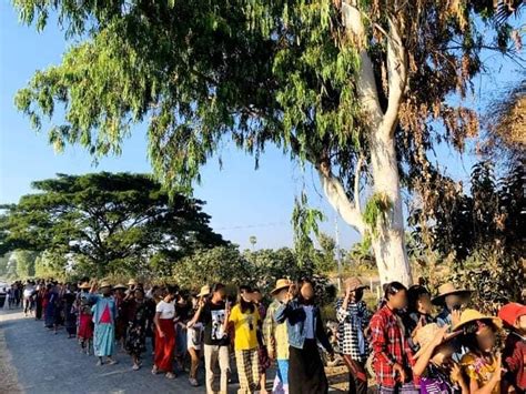 တန့်ဆည်ပင်မ သပိတ် စစ်ကြောင်း စစ်အာဏာရှင် ဆန့်ကျင်ရေး ချီတက် ဆန္ဒပြ Khit Thit Media