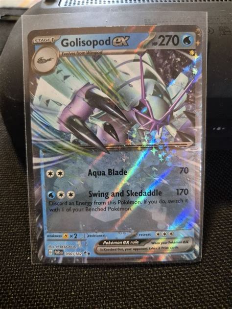 Golisopod Gx Regenbogen Holo 050181 Sm9 En Neu Gemäss Beschreibung