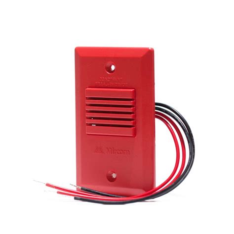 Mircom Fhs 400 Rr Wall Mount Horn Strobe Red Tremtech Electrical Systems