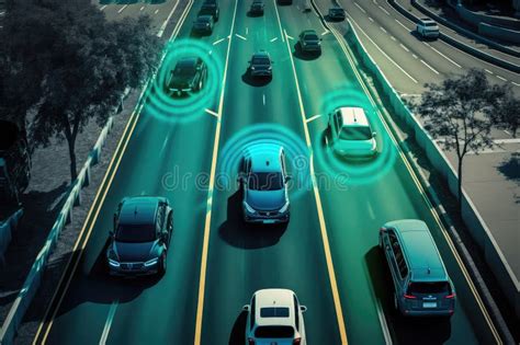 Person Designing New Neural Network For Autonomous Vehicle Stock