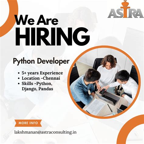 Hiring Pythondeveloper Django Pandas Itjobs Chennai