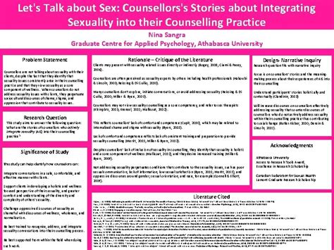 Lets Talk About Sex Counsellorss Stories About Integrating Lets Talk About Sex Counsellorss Stories About Integrating
