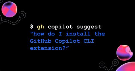 boost your cli skills with github copilot the github blog