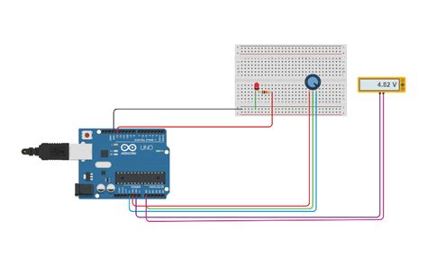 Circuit Design Experiment 7 Tinkercad