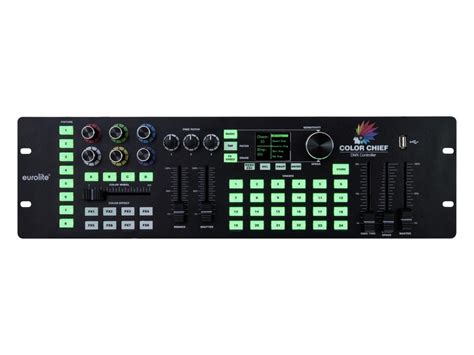Eurolite Dmx Led Color Chief Controller Dmx Led Vez Rl Showtechnic