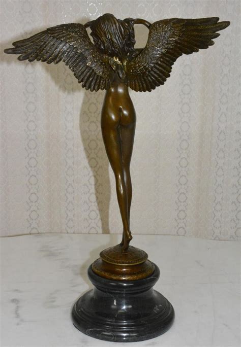 Bronzová Socha Bohyně Na Mramoru Aukro