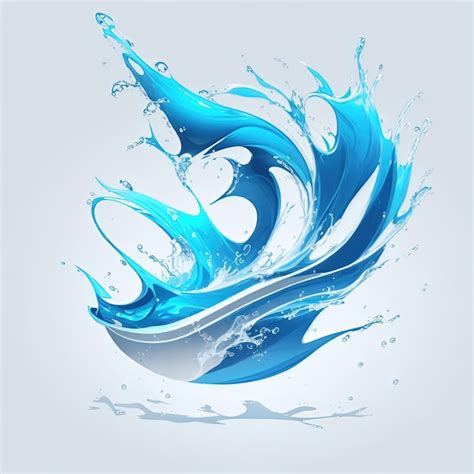 Premium Vector Vector Illustration Water Splash