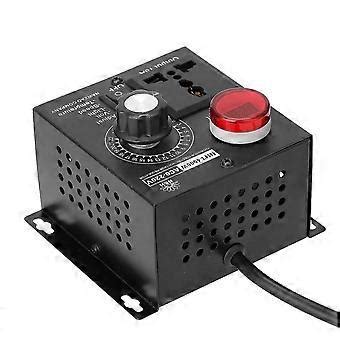 Ac 220v 4000w Compact Variable Voltage Controller Portable Speed Temperature Light Voltage